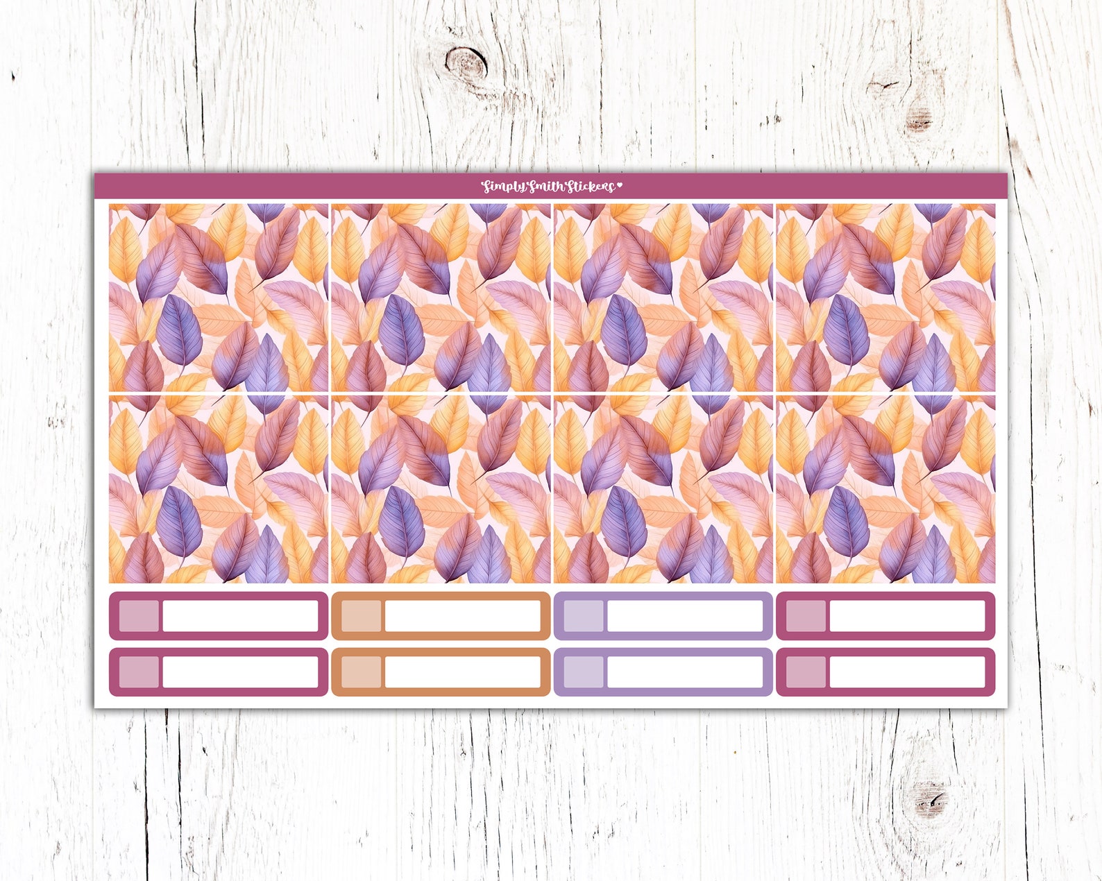 SEPTEMBER Monthly Sticker Kit | 7x9 | CUSTOMIZABLE Stickers | Planner ...