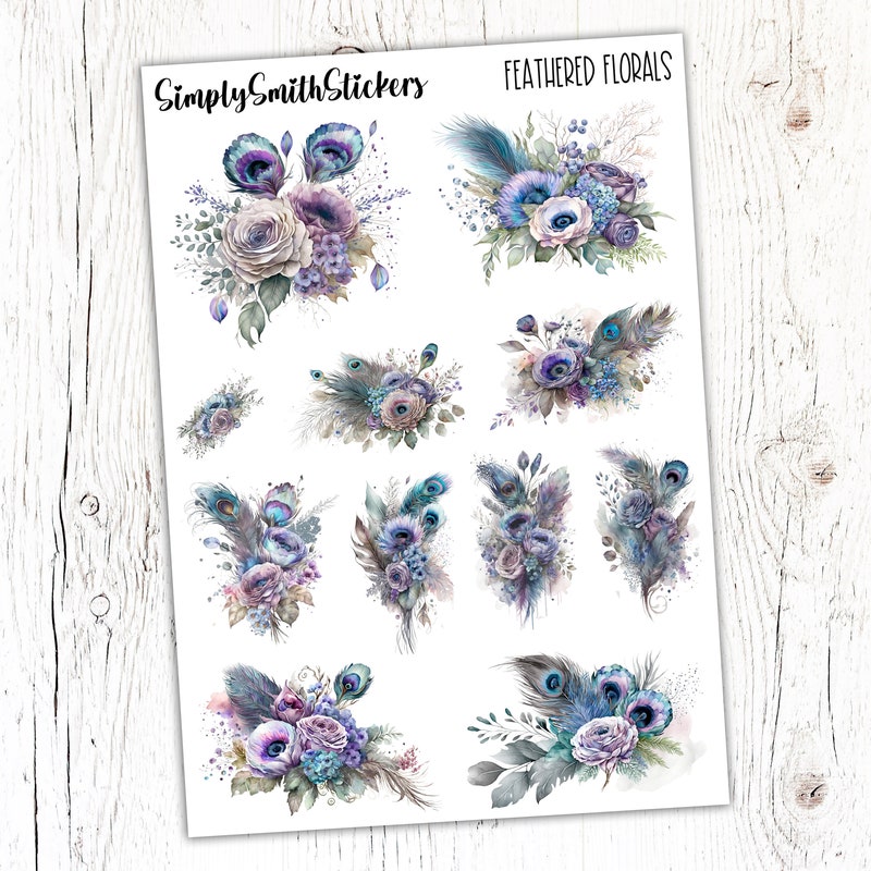 Feather Bullet Journal - Etsy