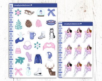 Running and Walking Miles Planner Stickers S013 Daily - Etsy