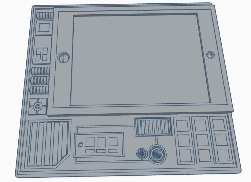 GALAXYS EDGE iPad Mini HUD Display Plate - Etsy