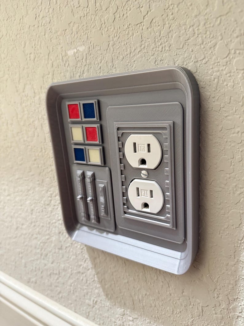 Power Outlet Cover Large Plate Inspired by SW - Etsy