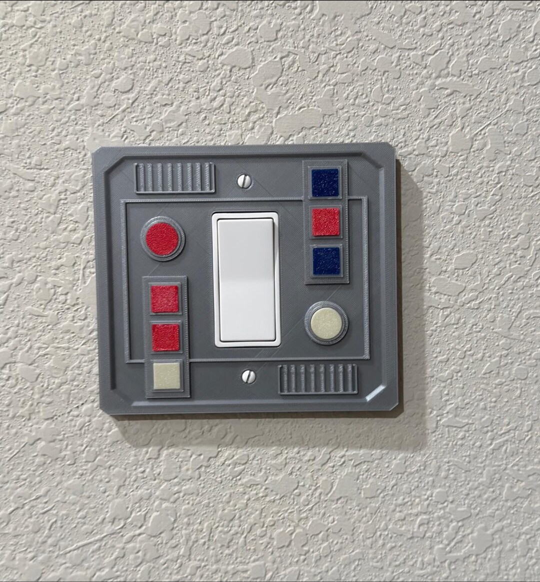 Single Gang Small Profile Light Switch Cover Inspired by SW - Etsy