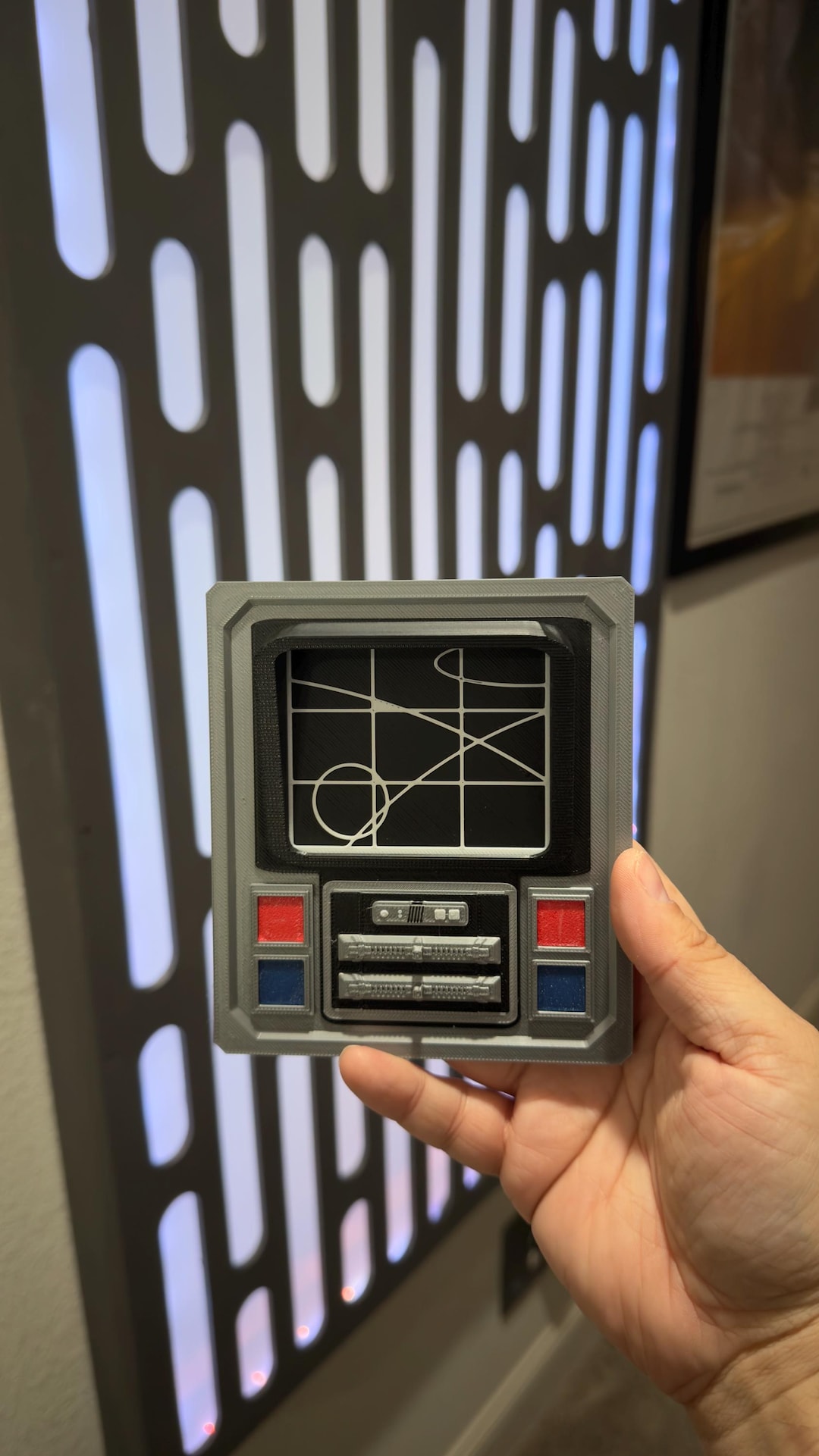 SW Inspired - Small Imperial Wall Panel Screen Terminal Port - Etsy