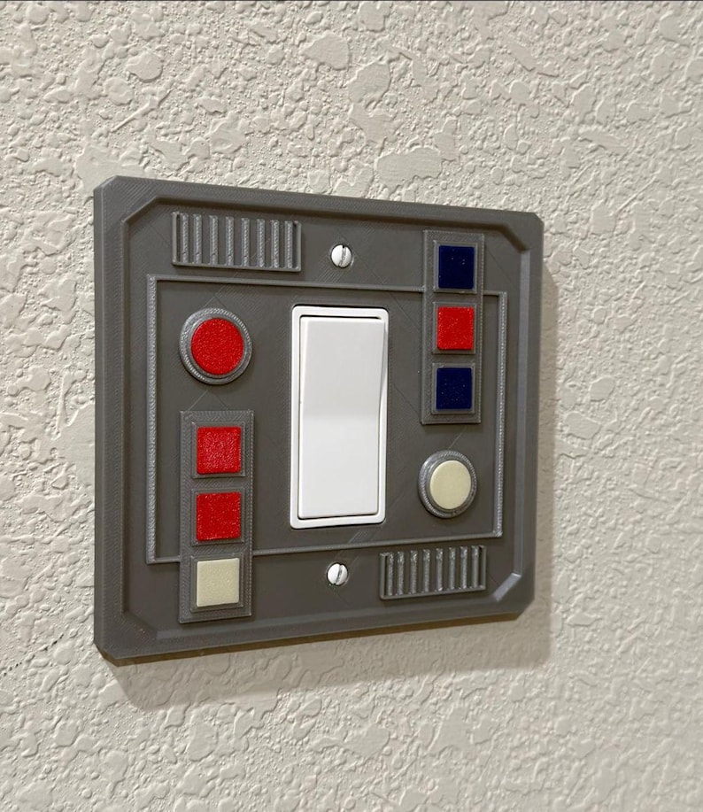 Single Gang Small Profile Light Switch Cover Inspired by SW - Etsy