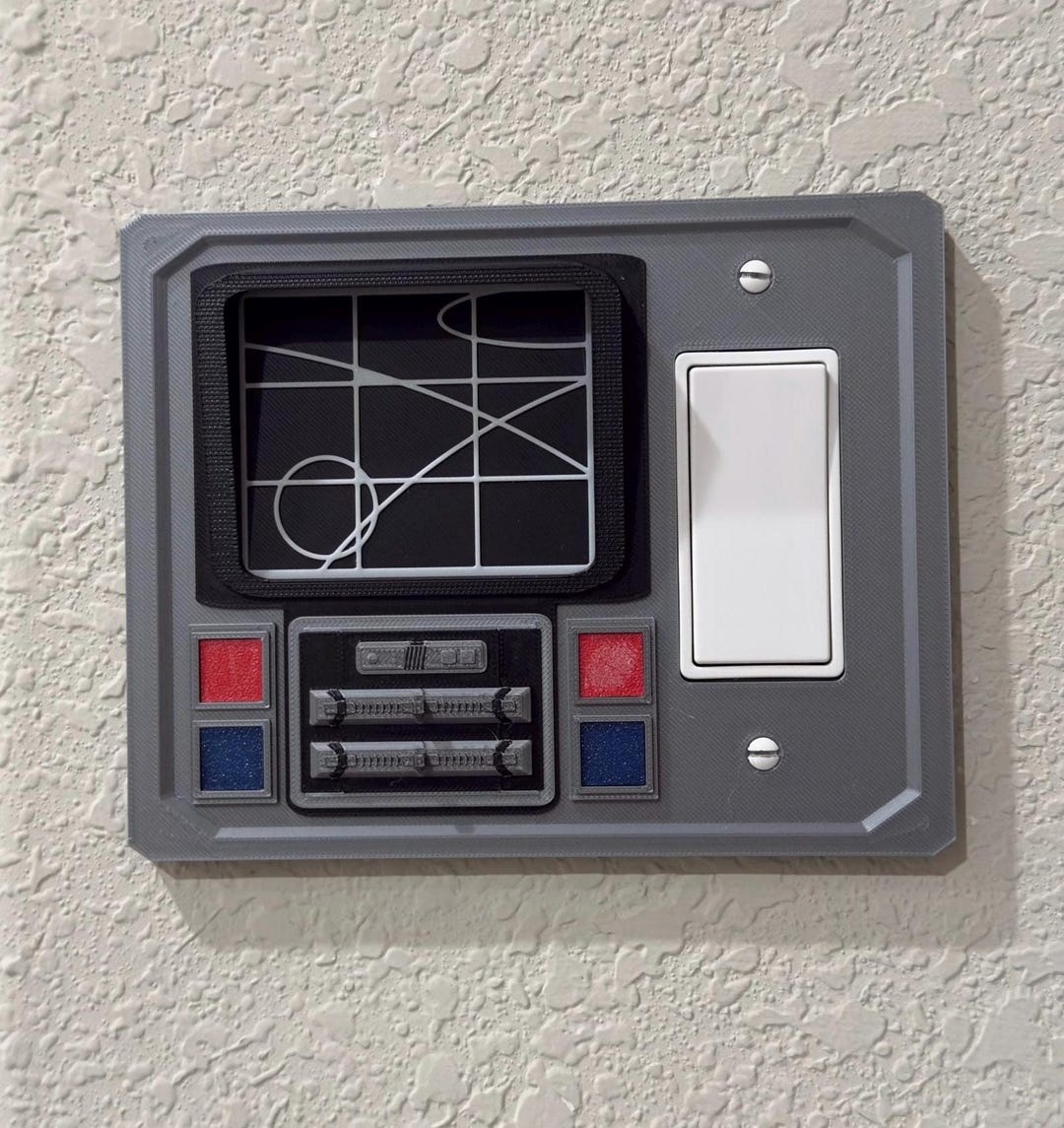 Single Gang Low Profile Light Switch Cover - SW Inspired - Screen ...