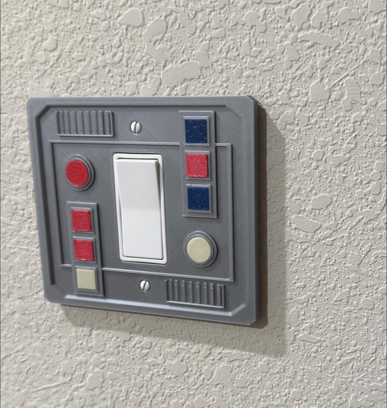 Single Gang Small Profile Light Switch Cover Inspired by SW - Etsy