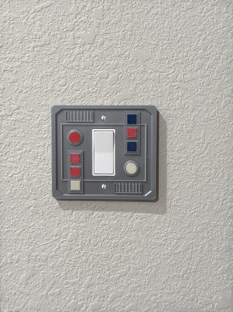 Single Gang Small Profile Light Switch Cover Inspired by SW - Etsy