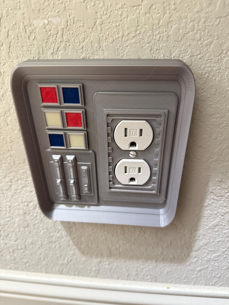 Power Outlet Cover Large Plate Inspired by SW - Etsy