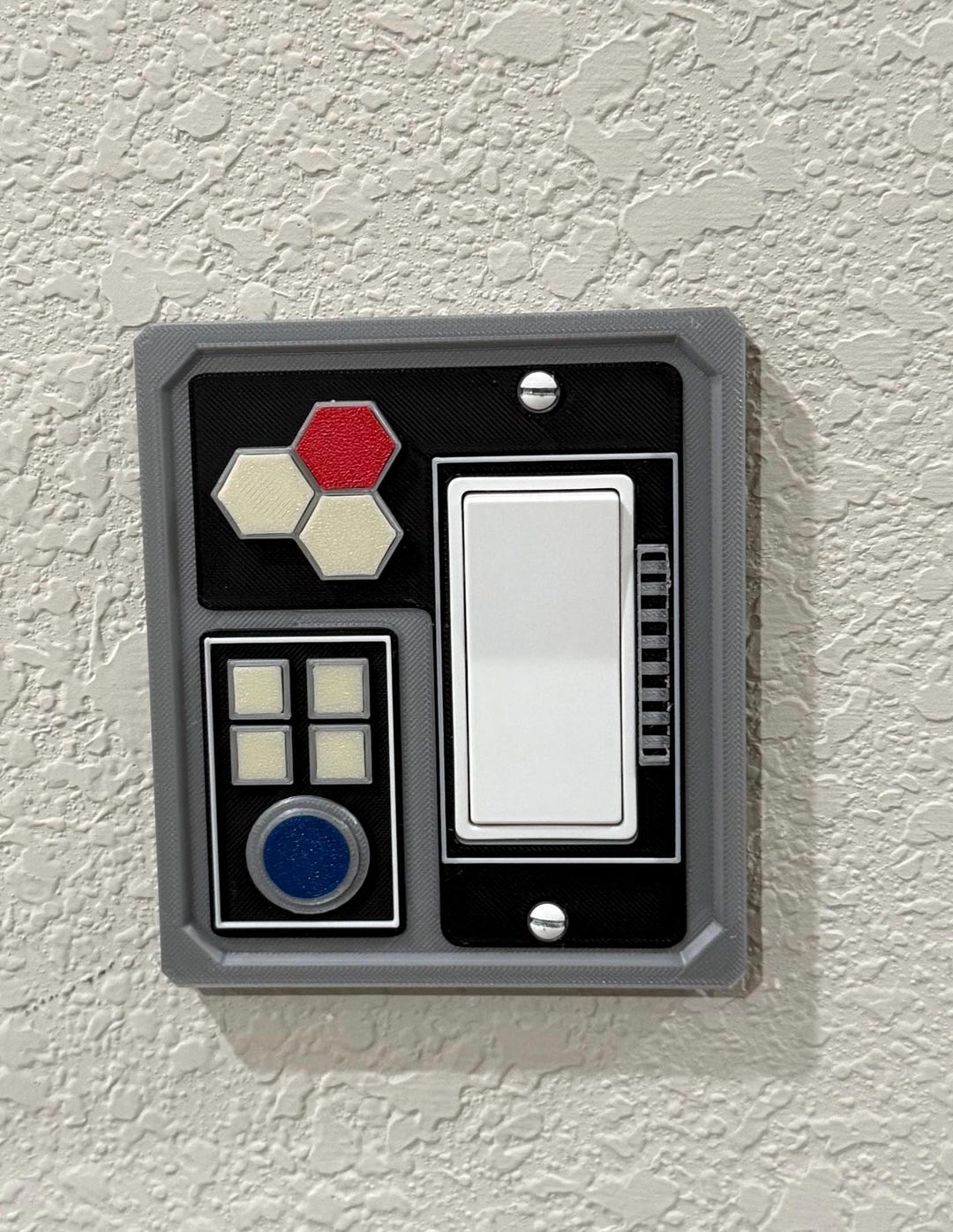 Single Gang Mini Light Switch Cover Inspired by SW Control Panel - Etsy UK