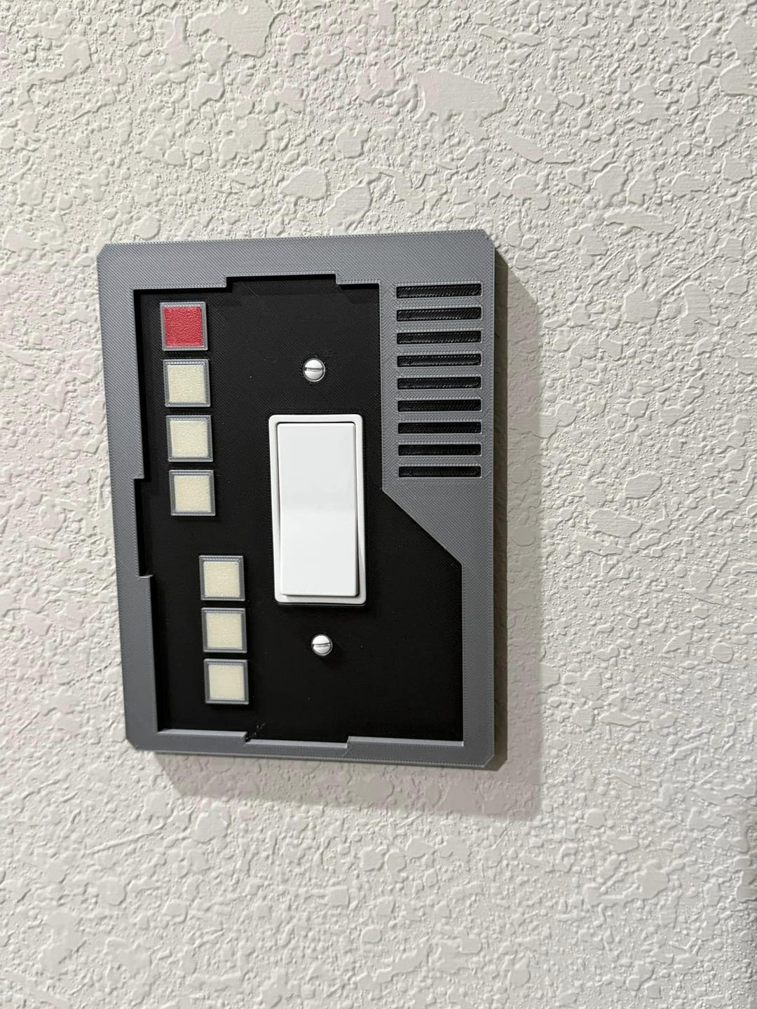 SW Skeleton C. - Inspired Wall Panel #1 Panel Single Gang Switch Cover ...
