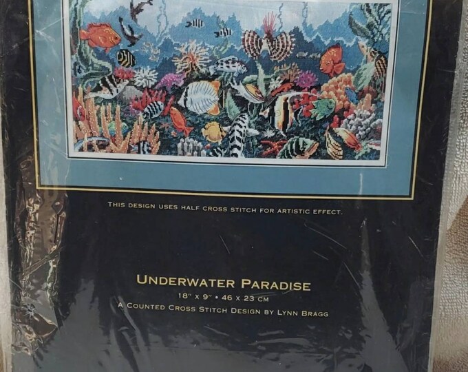 Dimensions Gold Collection Underwater Paradise Counted Cross Stitch Kit ...