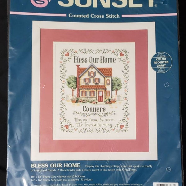 Cross Stitch Kits New Home - Etsy