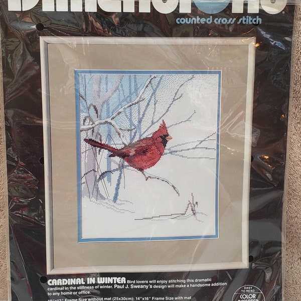 Cardinal Cross Stitch Pattern - Etsy