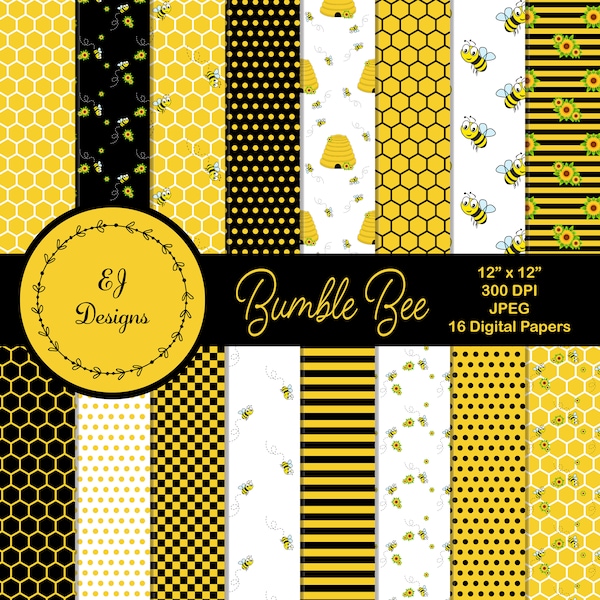 Bumble Bee - Etsy
