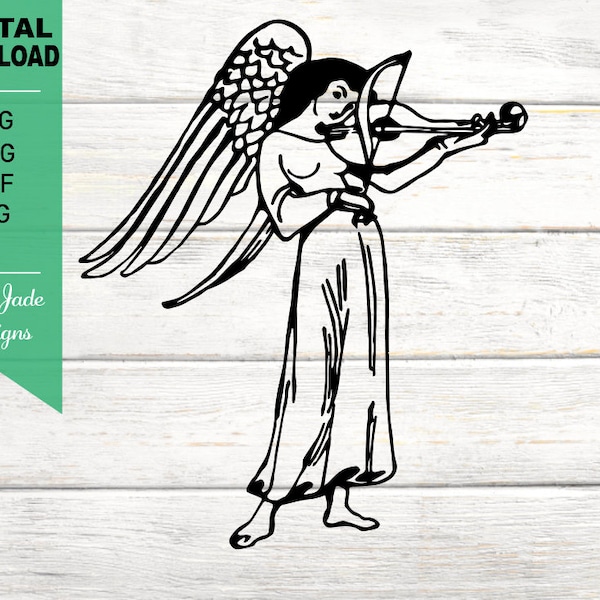 Angel With Violin - Etsy