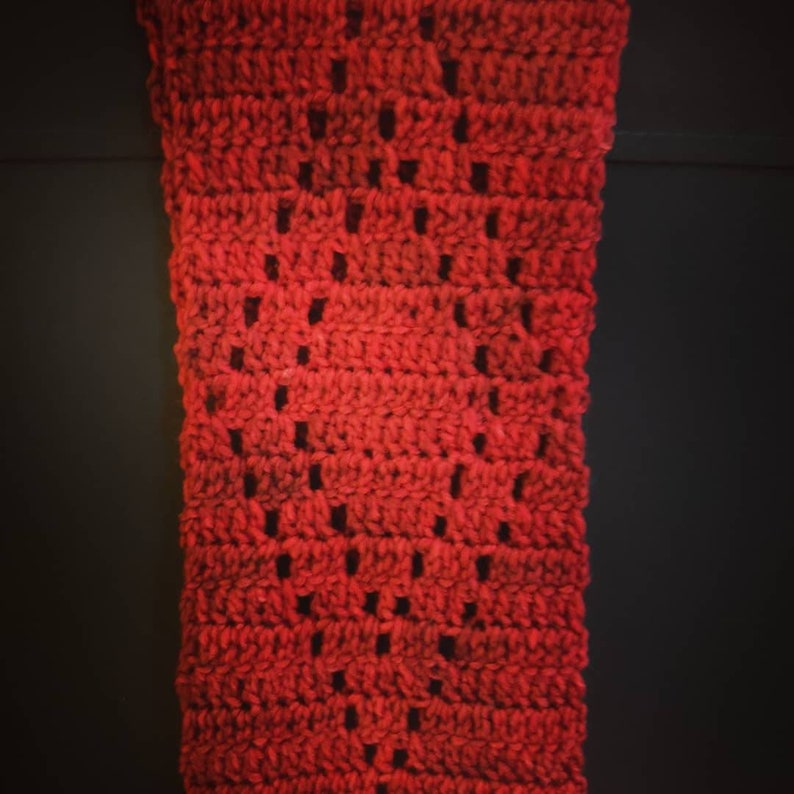 Inlaid Diamond Scarf *PATTERN ONLY* - Etsy