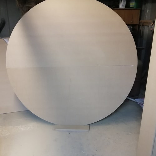 Round Acrylic Backdrop 6ft White Circle Back Drop Backdrop | Etsy