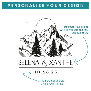 Personalized Forest Glass | Forest Weddings | Etched Anniversary Glass ...