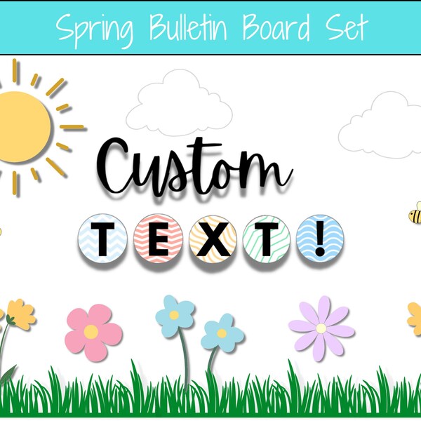 Spring Bulletin - Etsy