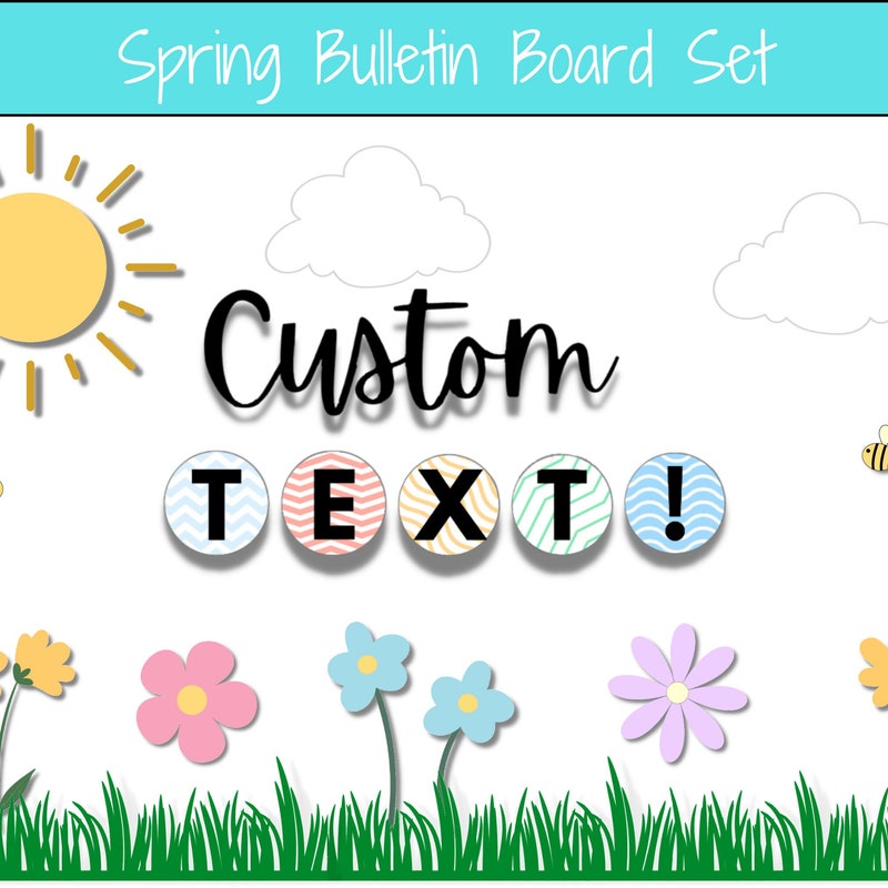 Spring Bulletin - Etsy