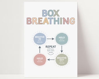 Calming Corner Poster Classroom Calm Down Decor Social Emotional Wall ...