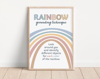 Calming Corner Poster Classroom Calm Down Decor Social Emotional Wall ...