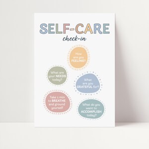 Calming Corner Poster Feelings Chart for Kids Classroom Calm Down Decor ...