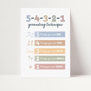 Calming Corner Poster Classroom Calm Down Decor Social Emotional Wall ...