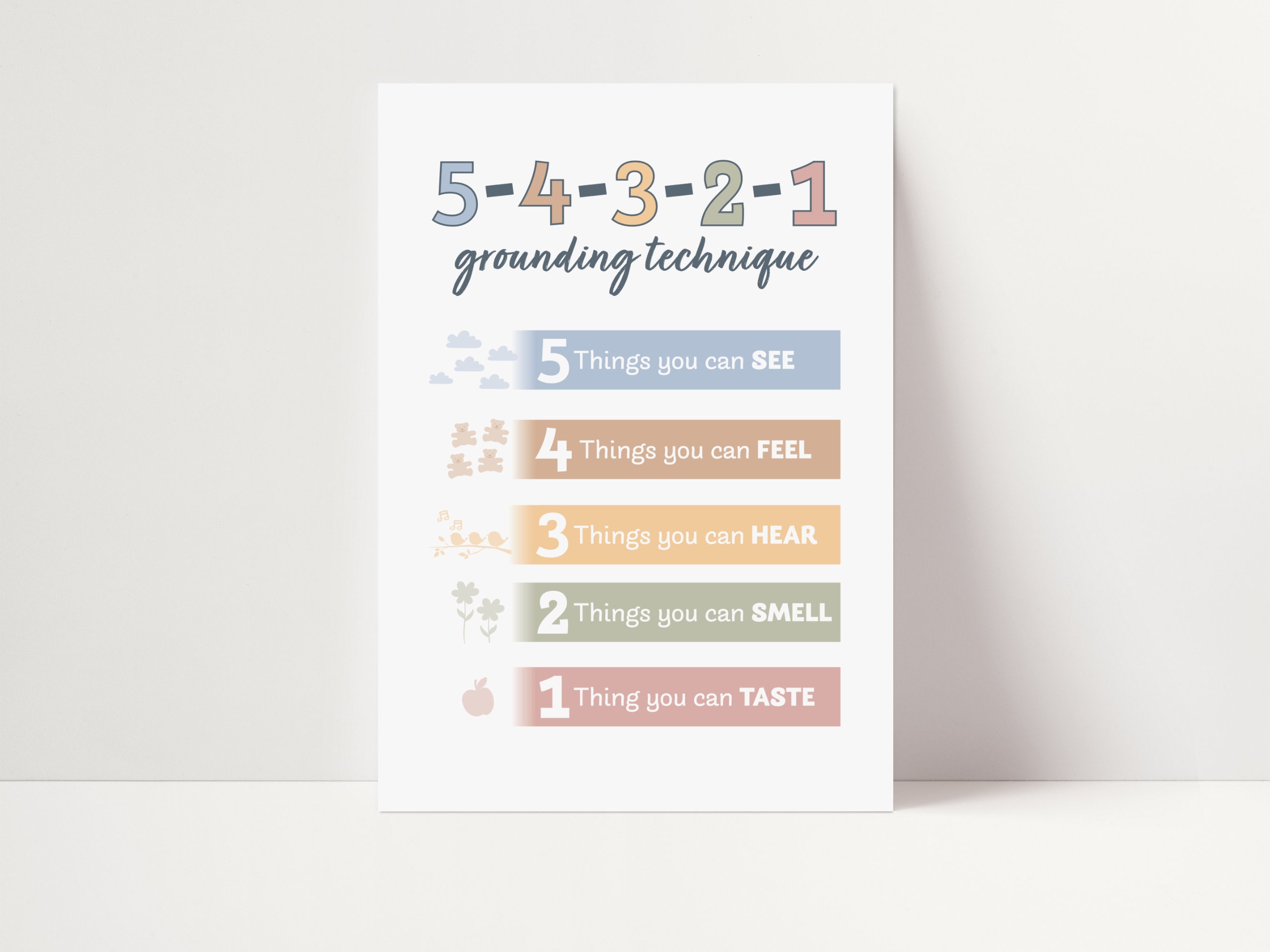 Calming Corner Poster Classroom Calm Down Decor Social Emotional Wall ...
