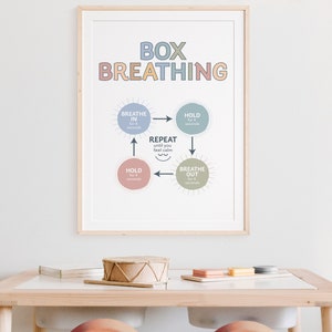 Calming Corner Poster Classroom Calm Down Decor Social Emotional Wall ...