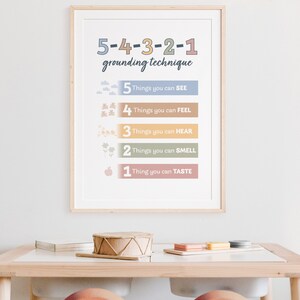 Calming Corner Poster Classroom Calm Down Decor Social Emotional Wall ...