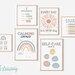 Calming Corner Poster Classroom Calm Down Decor Feelings Chart Boho ...