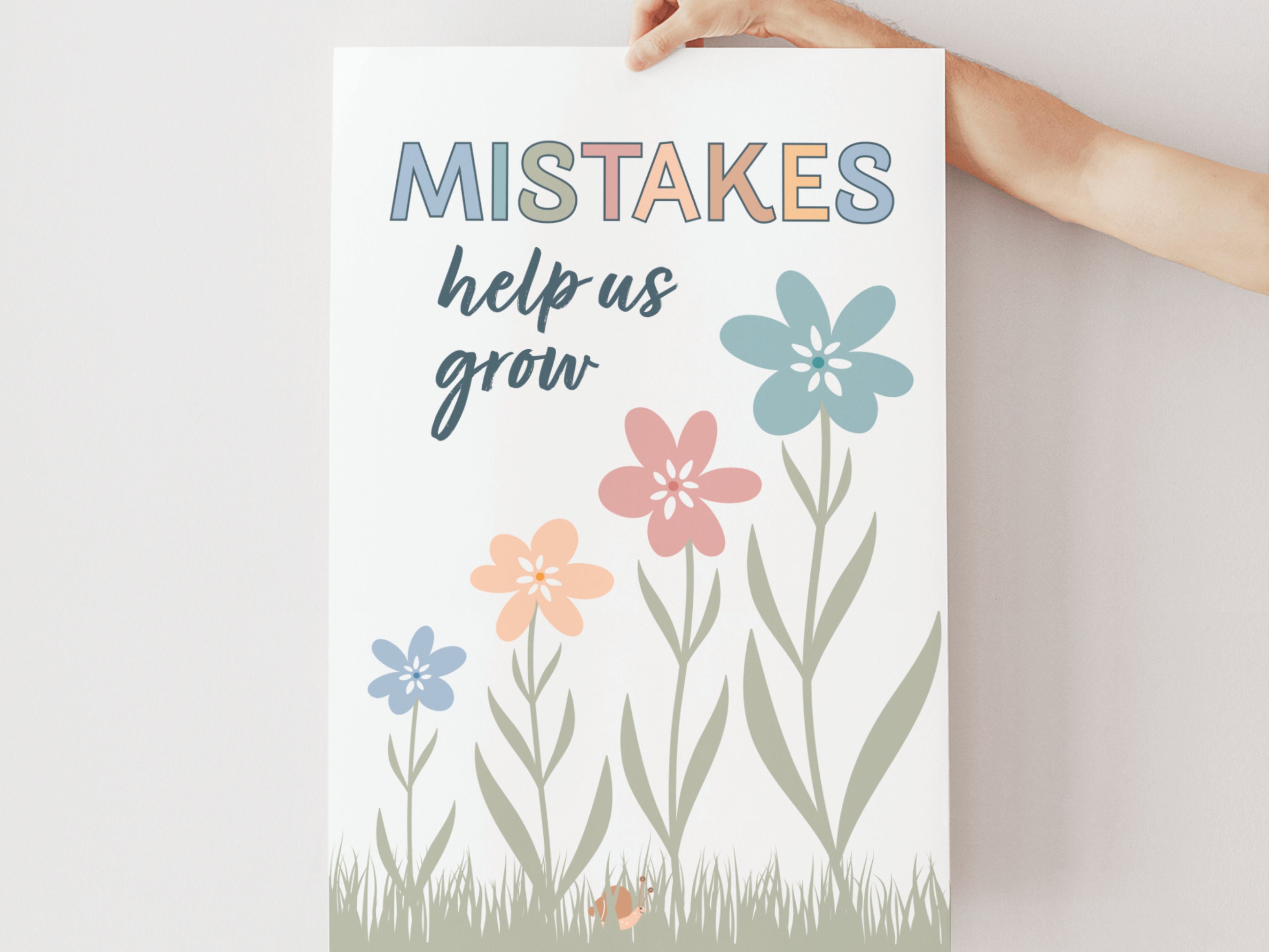 Calming Corner Poster Motivational Classroom Poster Classroom Calm Down ...