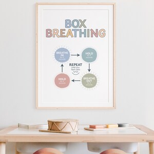 Calming Corner Poster Classroom Calm Down Decor Social Emotional Wall ...