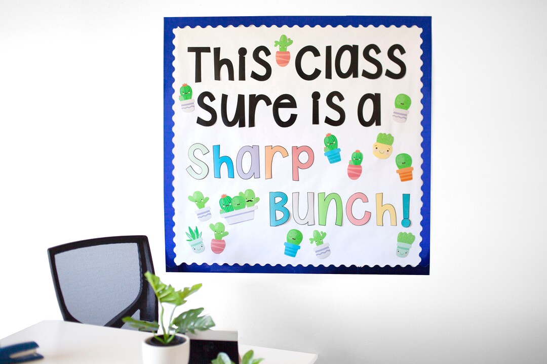 Cactus Decoration Set "this Class Sure is a Sharp Bunch!" | Back to ...