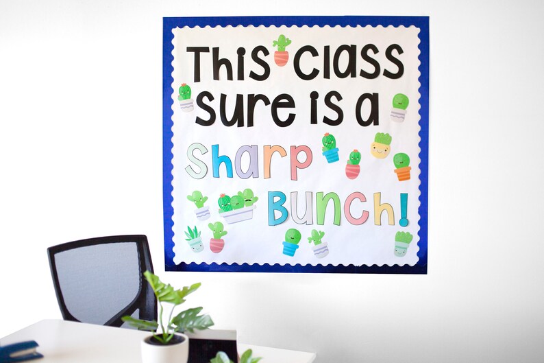 Cactus Decoration Set "this Class Sure is a Sharp Bunch!" | Back to ...