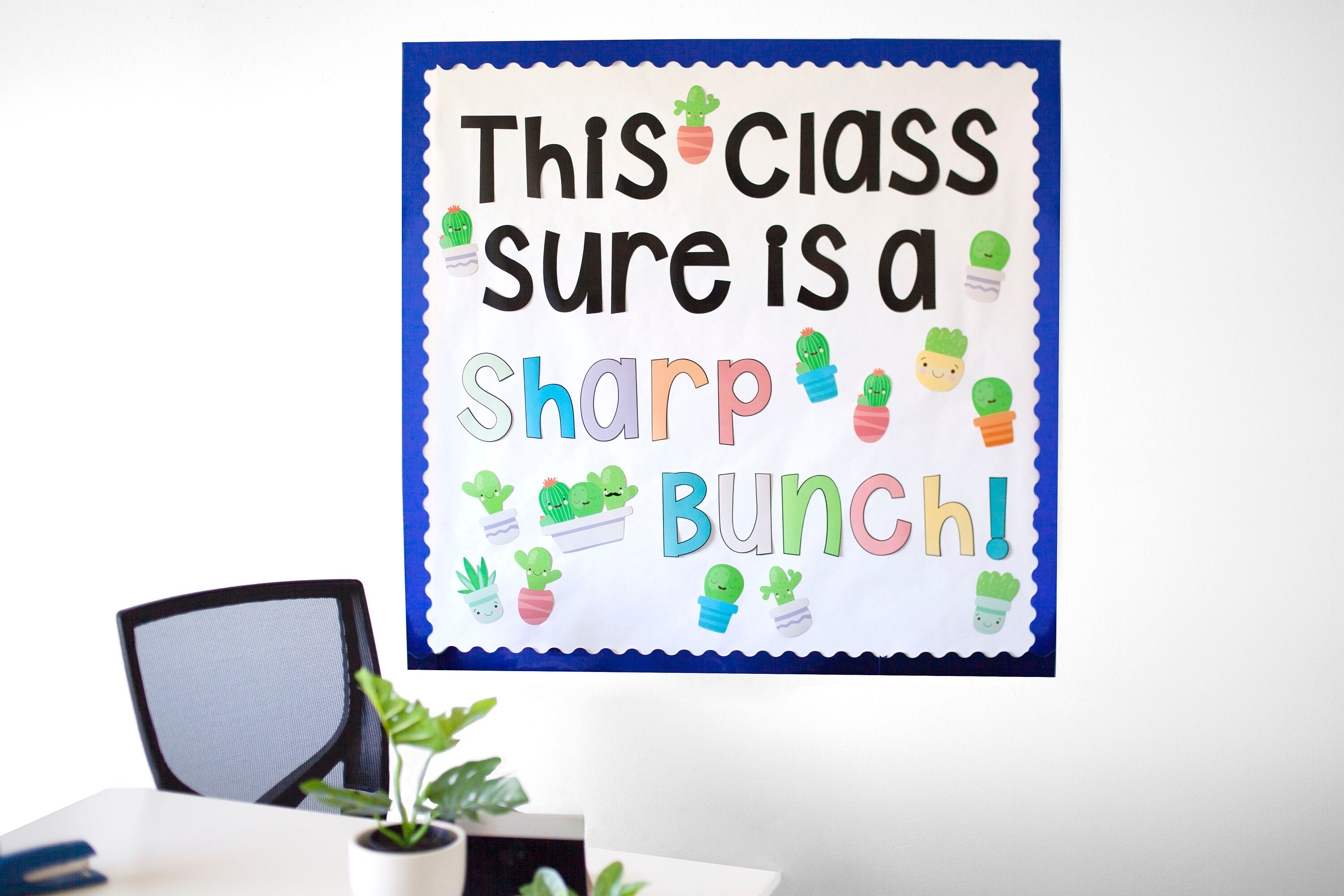 Cactus Decoration Set "this Class Sure is a Sharp Bunch!" | Back to ...