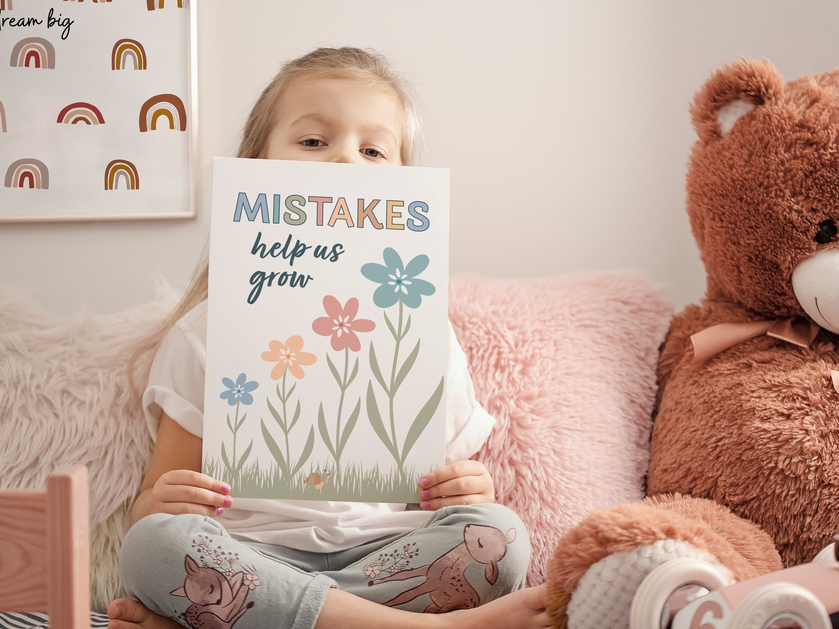 Calming Corner Poster Motivational Classroom Poster Classroom Calm Down ...