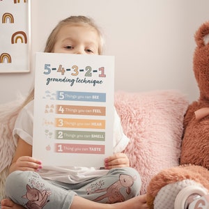 Calming Corner Poster Classroom Calm Down Decor Social Emotional Wall ...