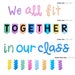 Classroom Puzzle Decoration Set Back to School Decor Bulletin Board or ...