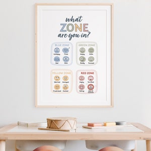 Calming Corner Poster Classroom Calm Down Decor Social Emotional Wall ...