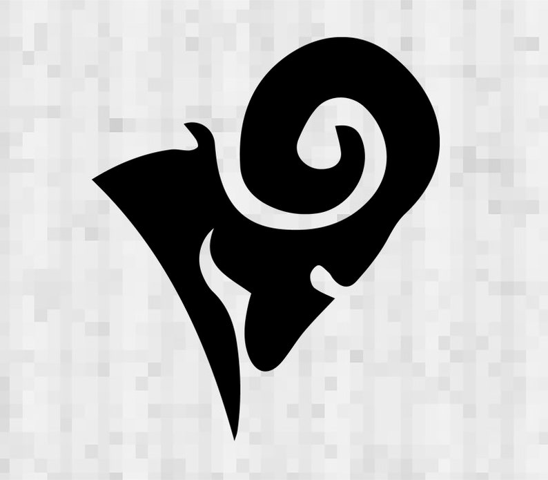 SVG Zodiac sign Aries Vector Layered Cut File Silhouette Cameo | Etsy