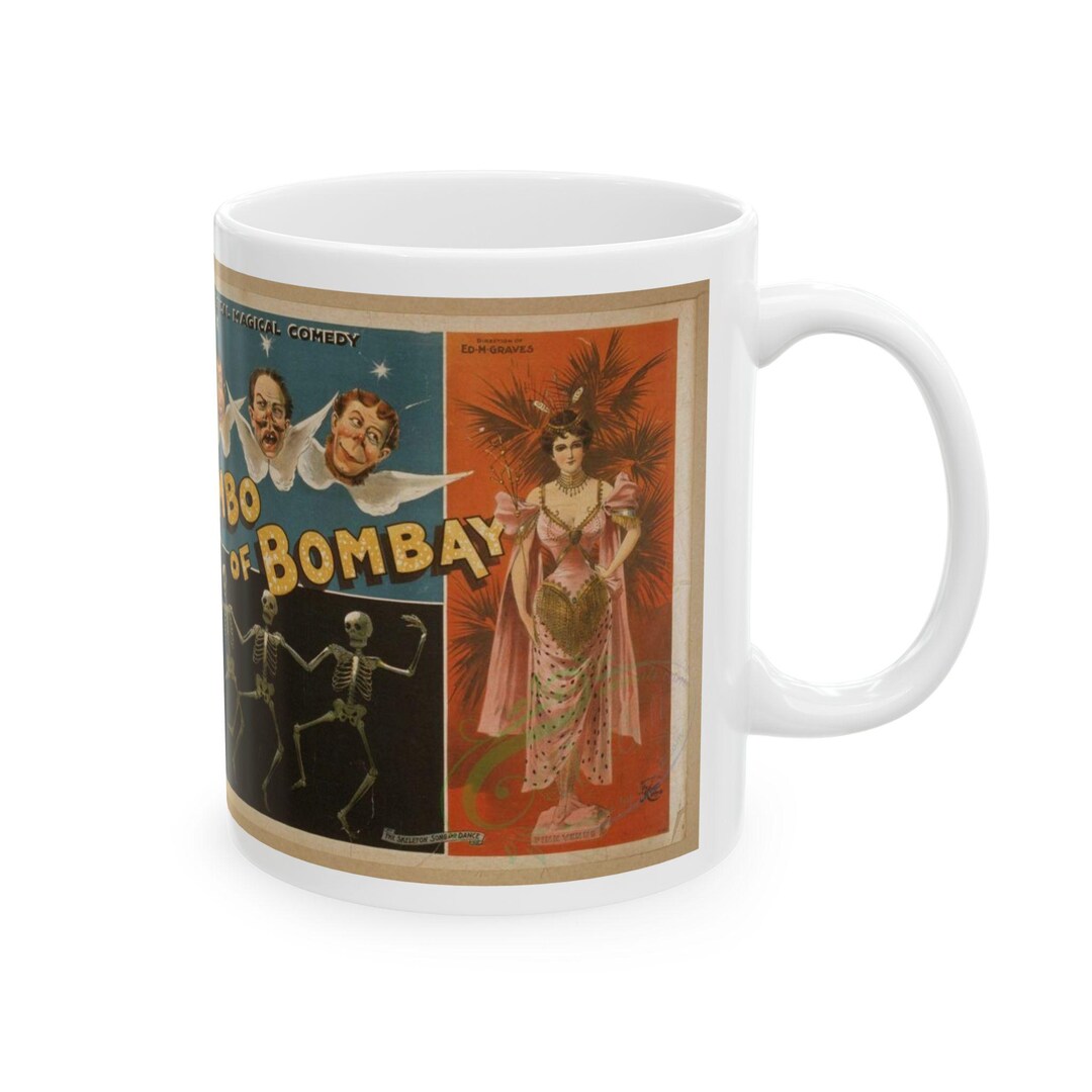 Vintage-inspired Ceramic Mug | Bimbo of Bombo Design | Perfect Gift for ...