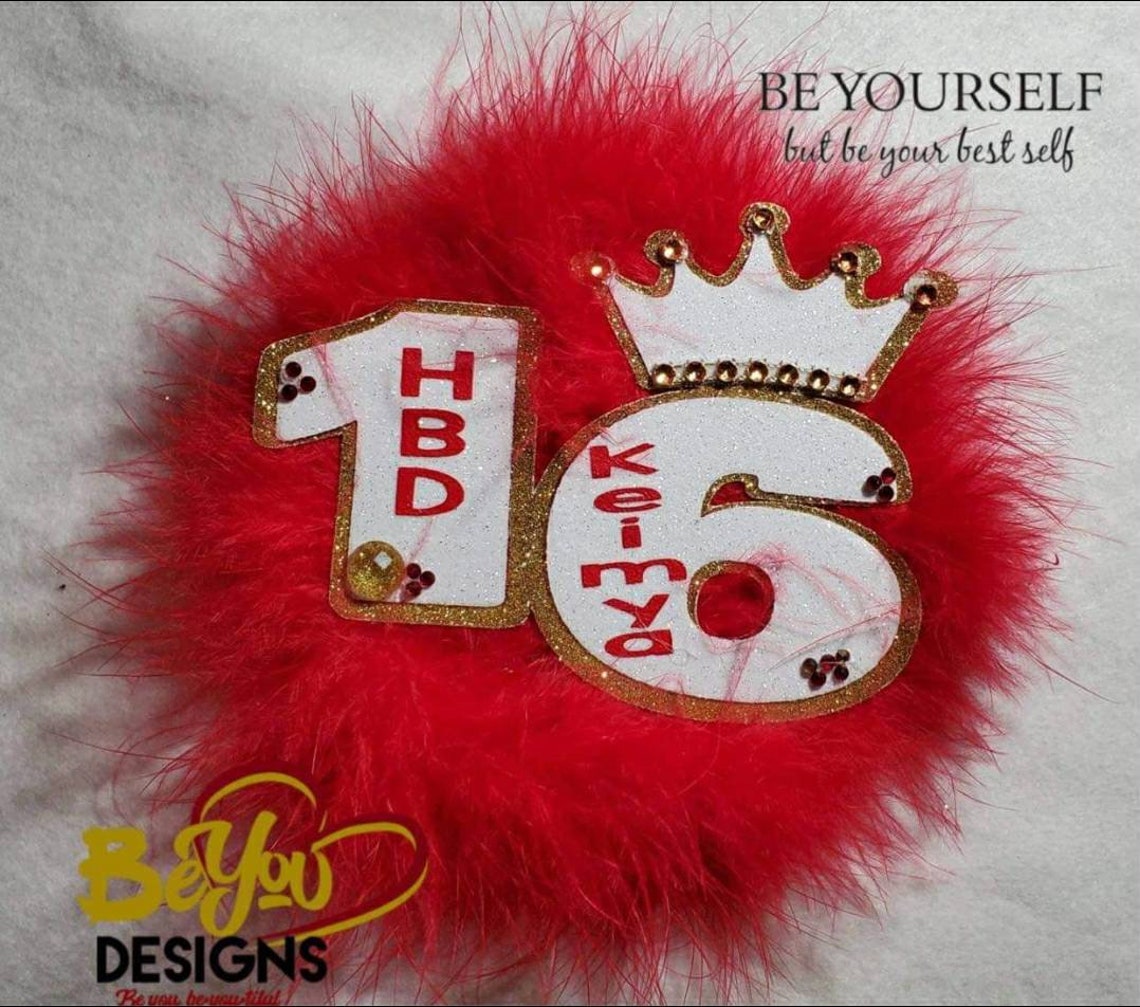 Fur Birthday Pins & Corsage Birthday Pin Birthday Party - Etsy