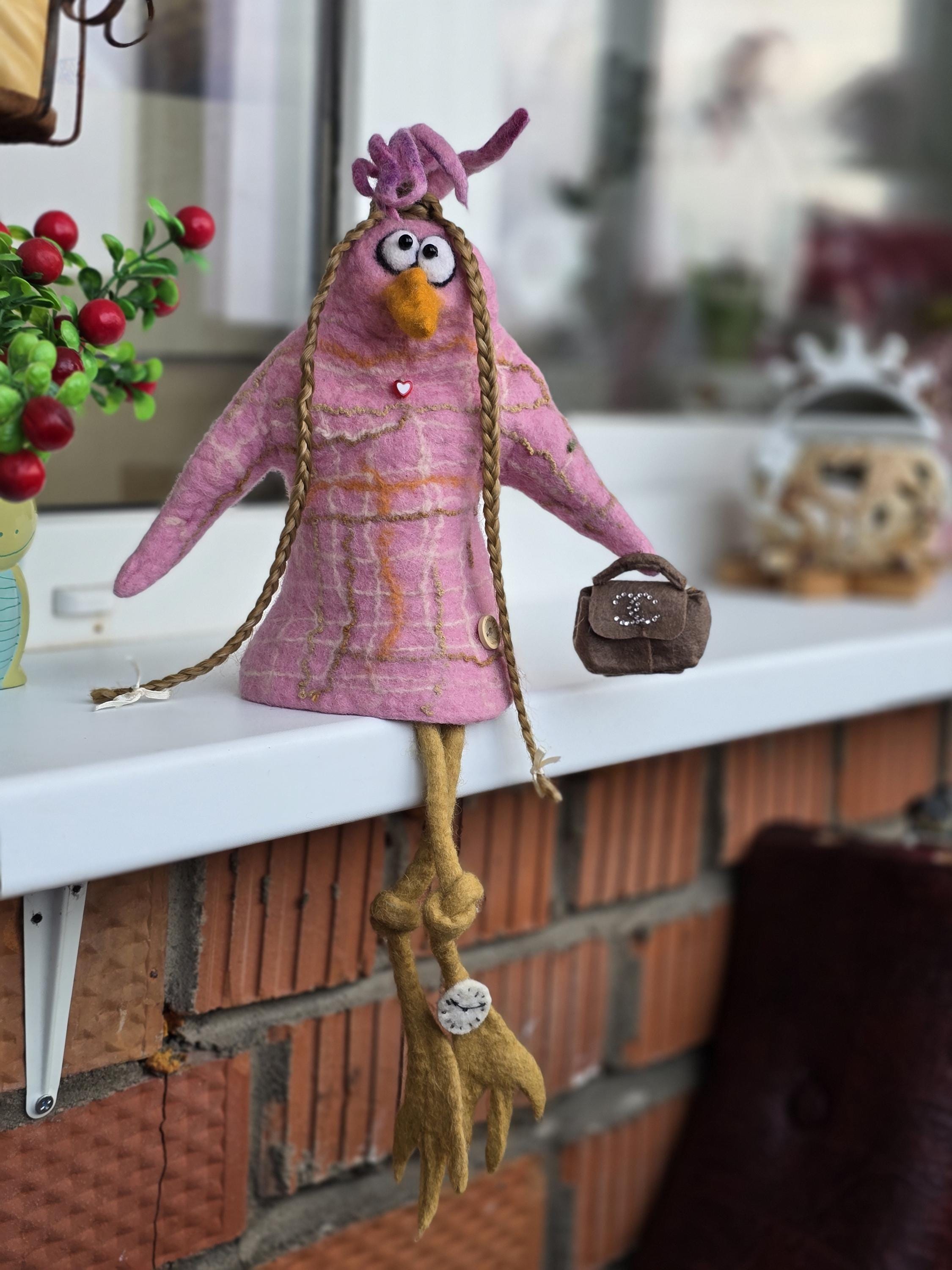 Wool Whimsical Cheer up Gift for Bird Lover - Etsy