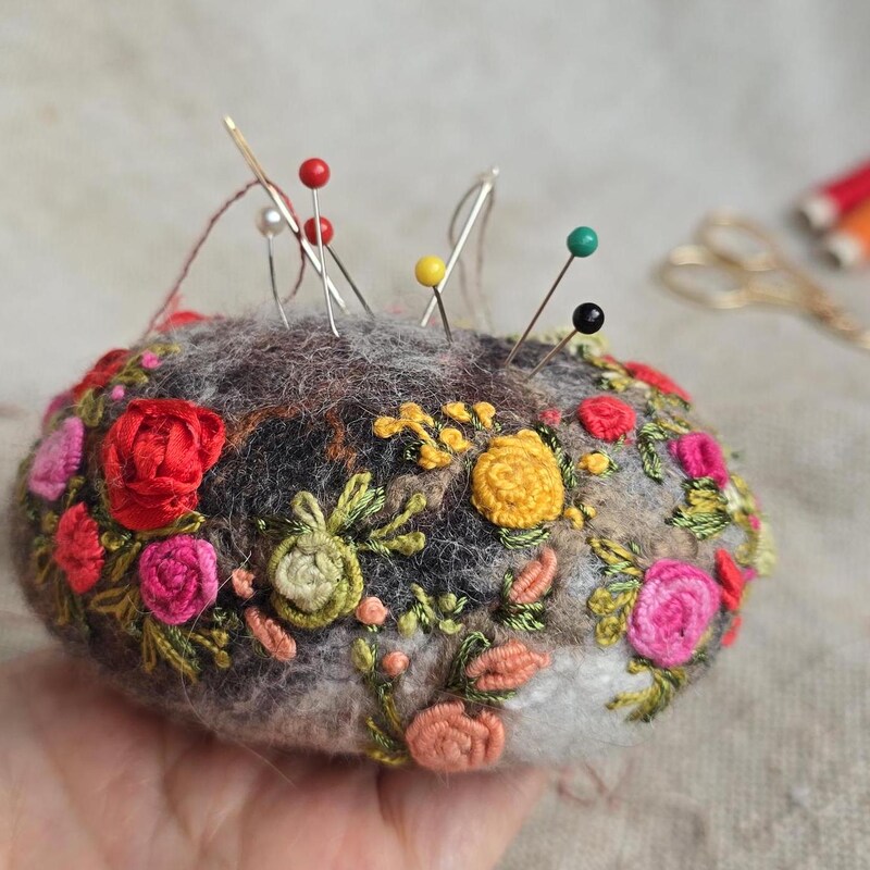 Wool Felt Pin Cushion - Etsy
