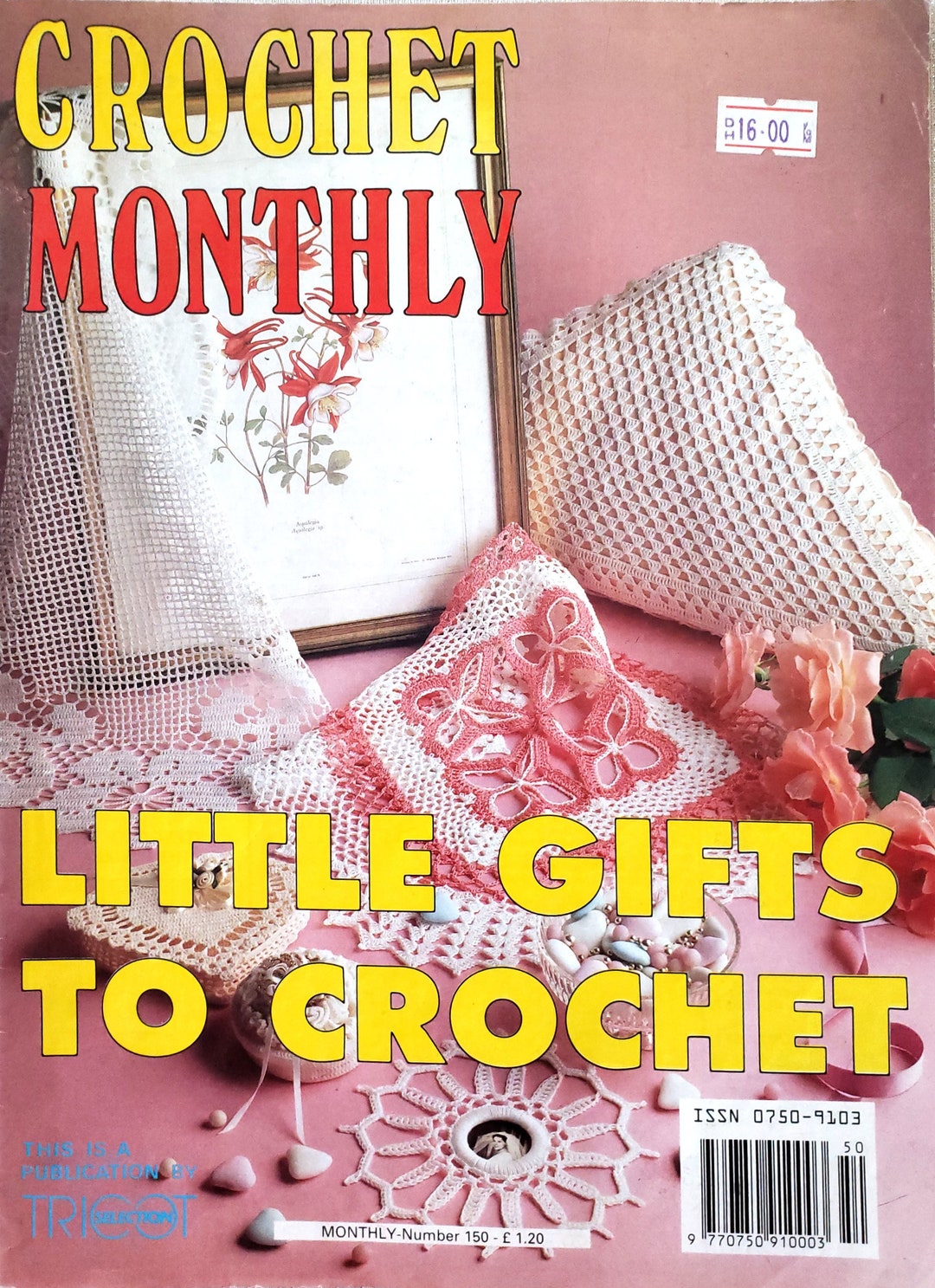 Crochet Book Featuring Women Top Ornaments Table Runners - Etsy