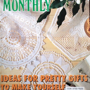 Crochet Book Featuring Virgin Mary Mother of Jesus Tableau,curtain ...
