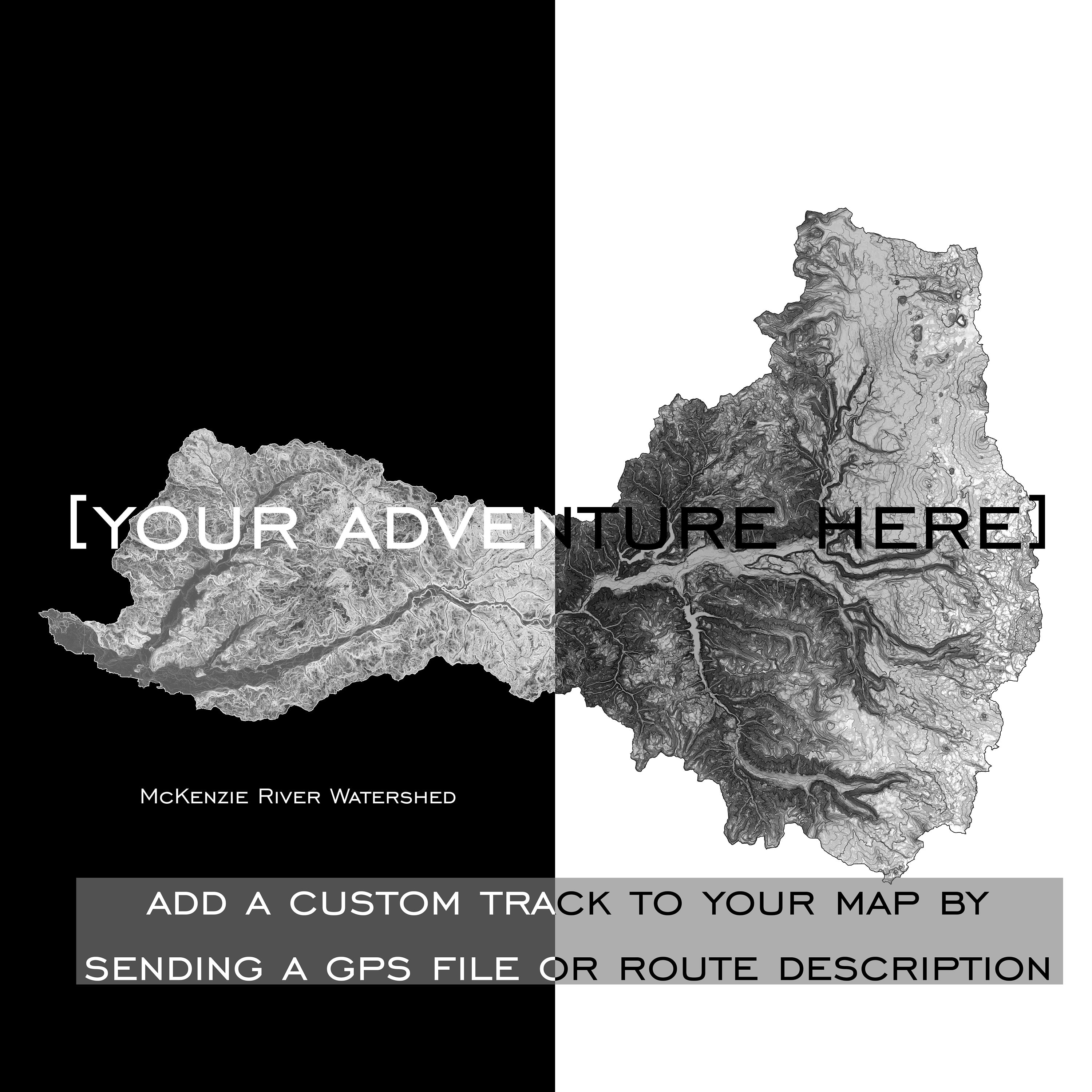 Mapa Del Río Mackenzie