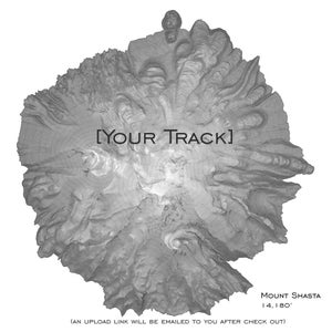 Mt Shasta Topographic Print Art Mount Shasta Map Art | Etsy